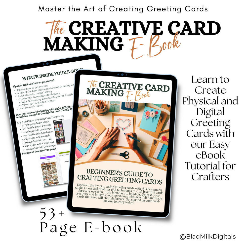 Greeting Card Maker's eBook | A Guide for Beginner Crafters with Easy ...